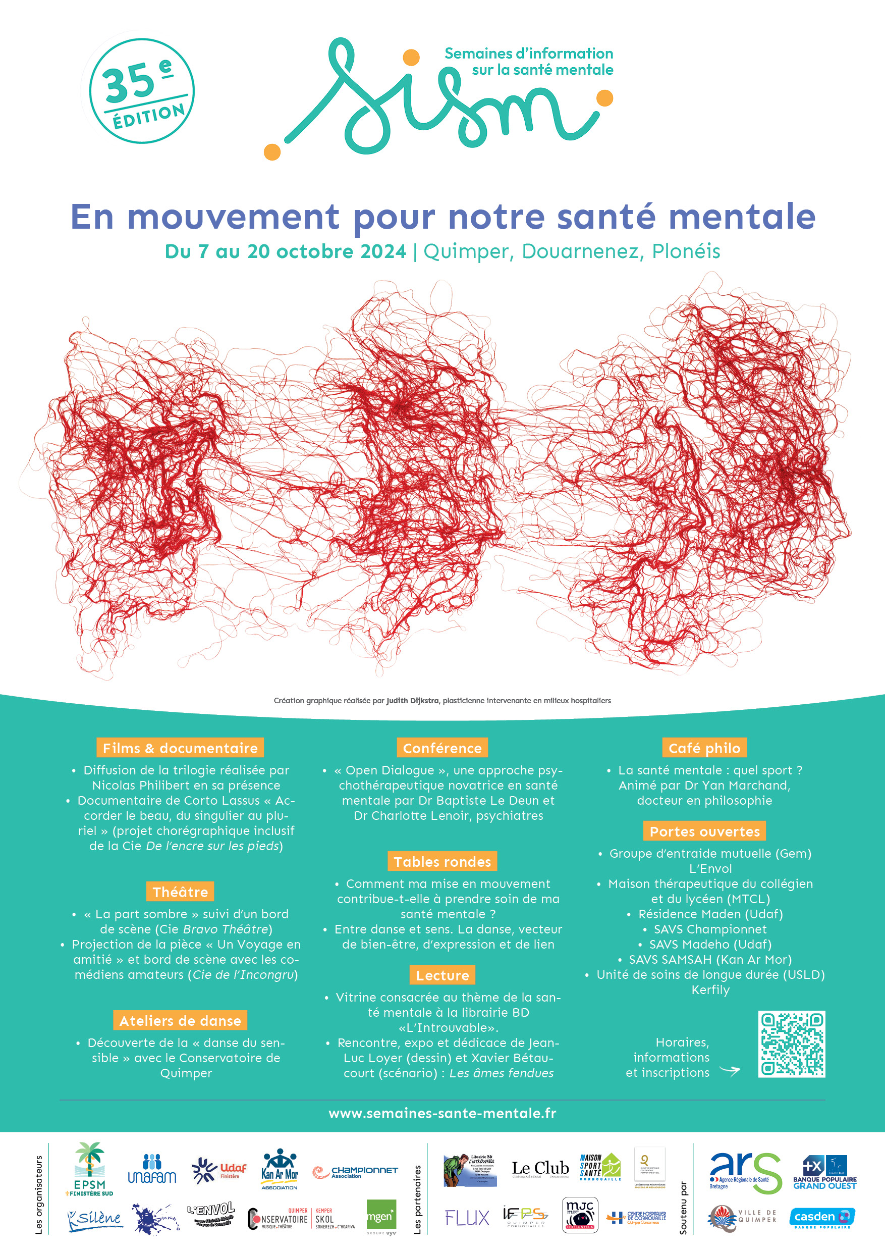 Vitrine dédiée aux BD sur la santé mentale - SISM