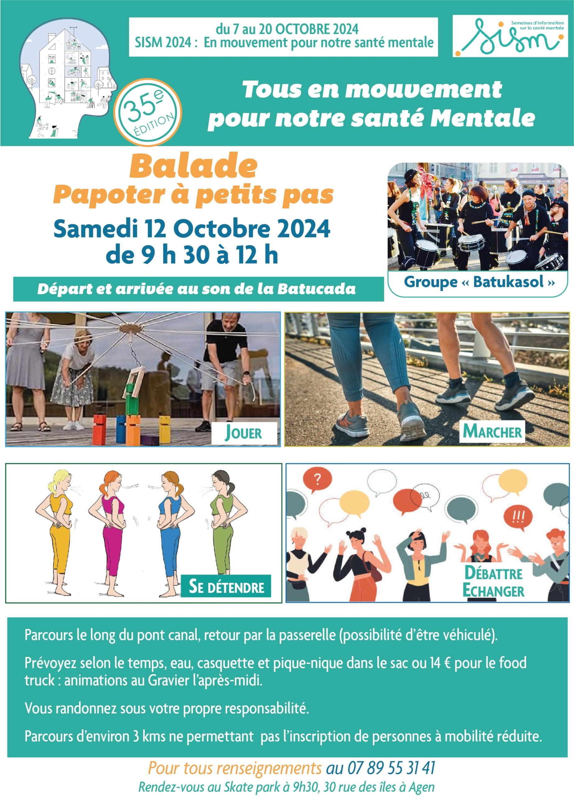 Balade "Papoter à petits pas" - SISM