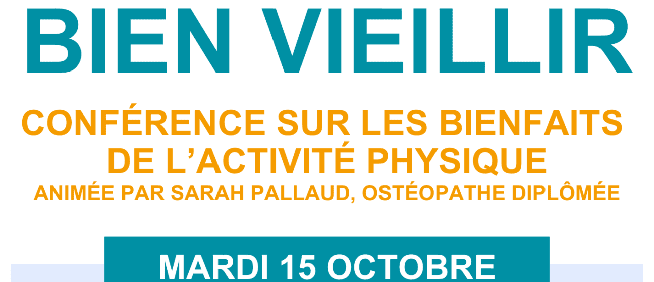 Se bouger pour bien vieillir - SISM